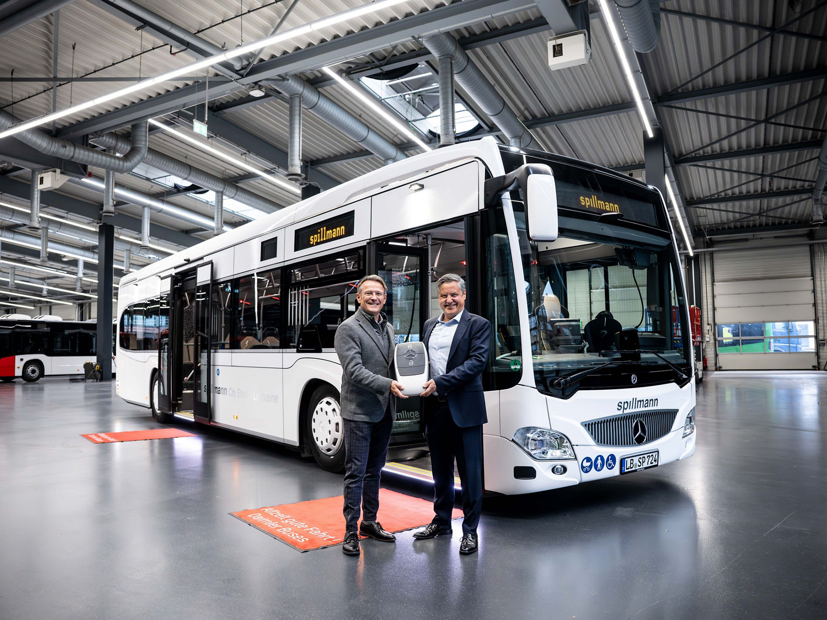 A stretch saloon for local transport. | Mercedes-Benz Buses United Kingdom