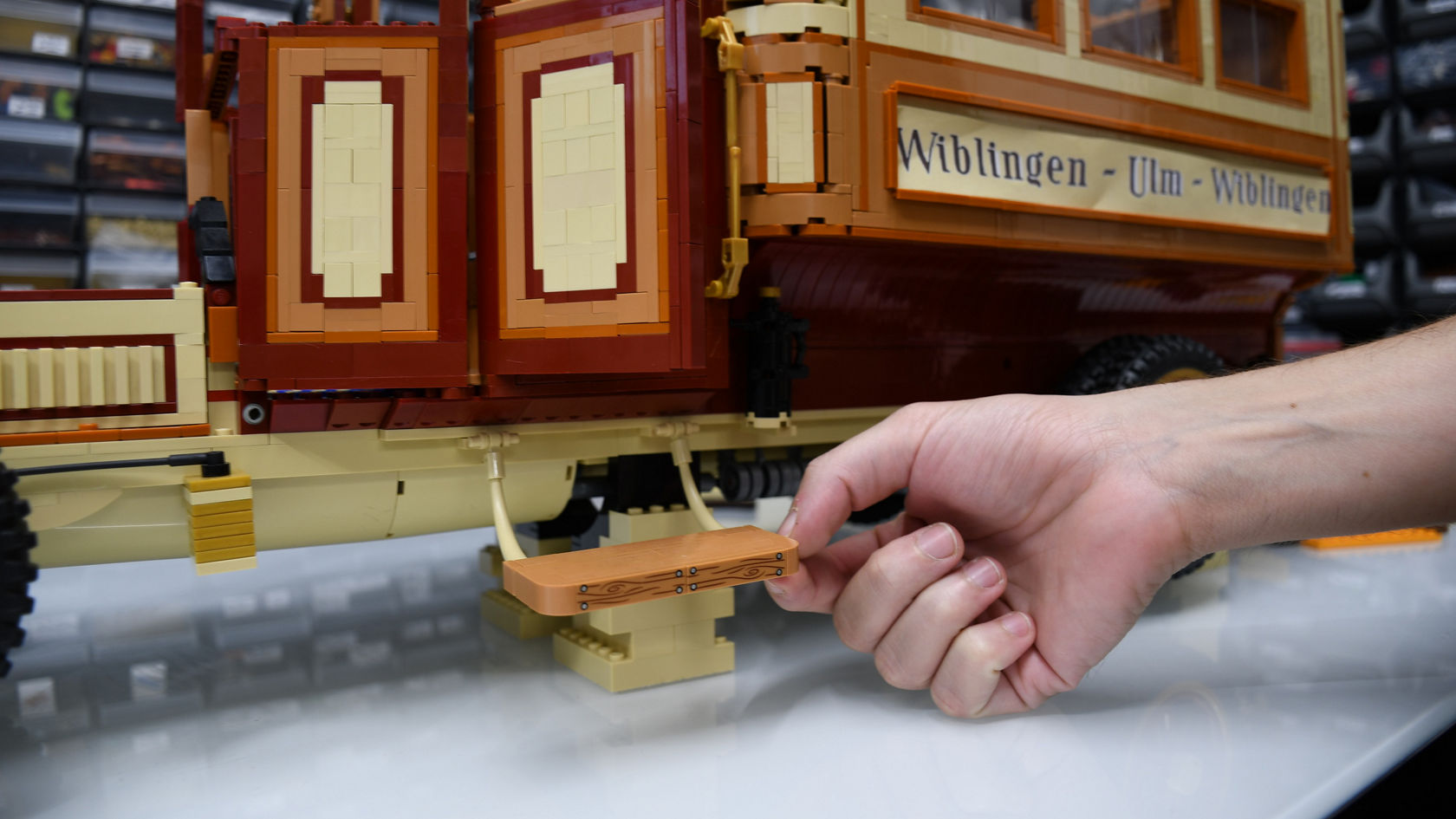 Here it is: a Kässbohrer classic made of LEGO® bricks. | Setra Buses ...