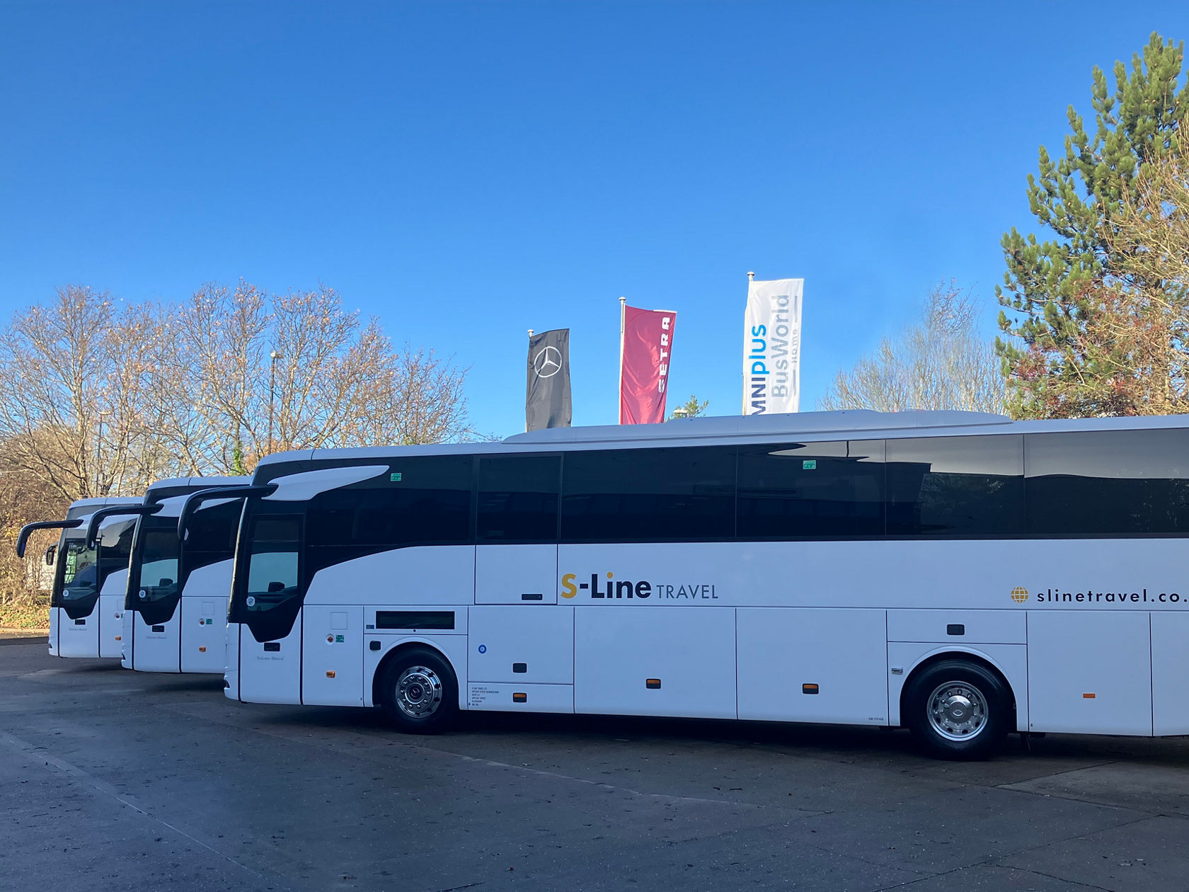 Ready for the New Year: three new Mercedes‑Benz Tourismo coaches for S ...
