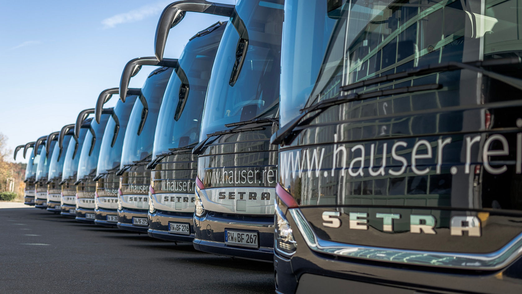 Young coach fleet with a high level of comfort. | Setra Buses International