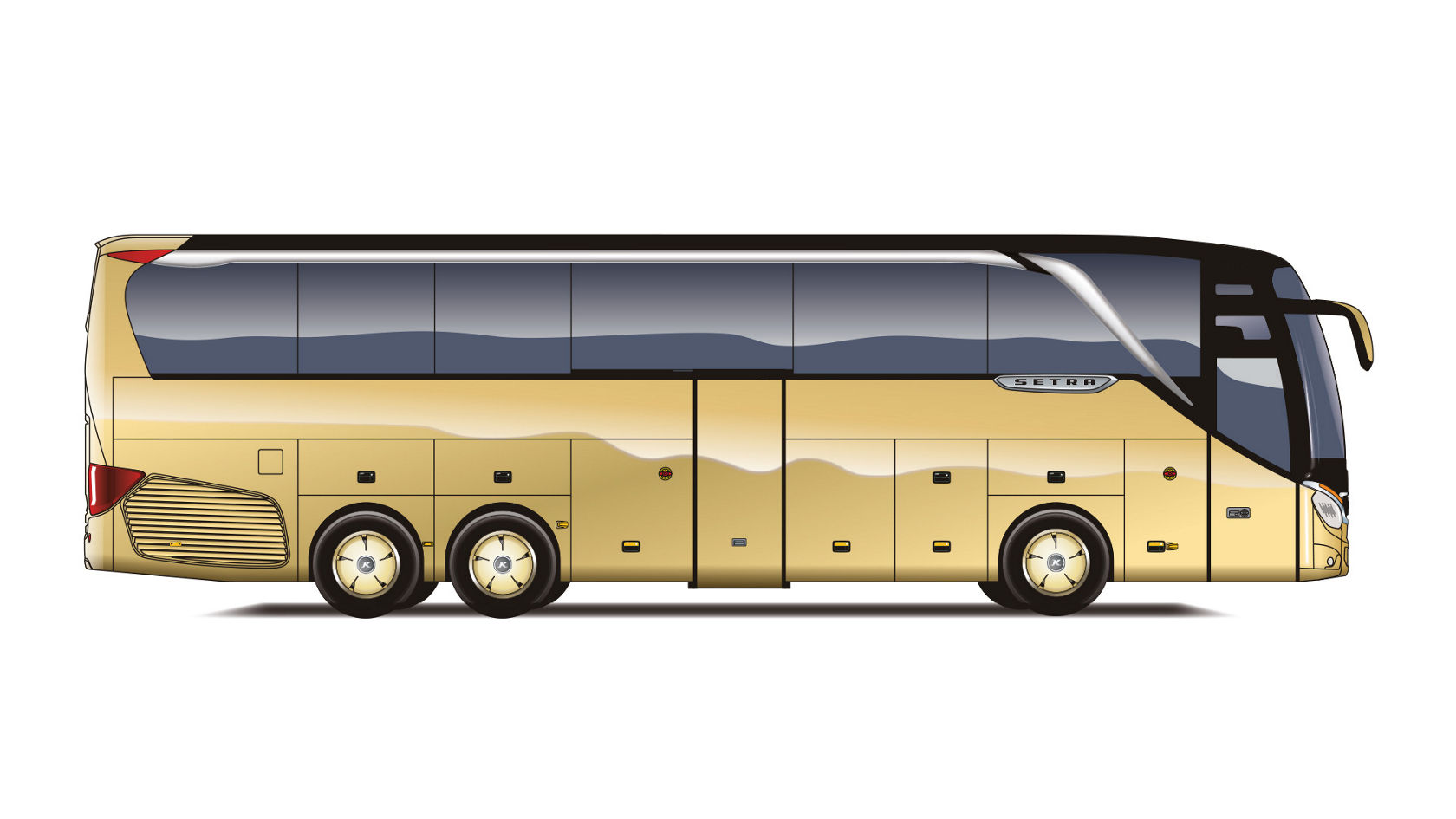 TopClass 500 HDH-Modelle. | Setra Buses Österreich